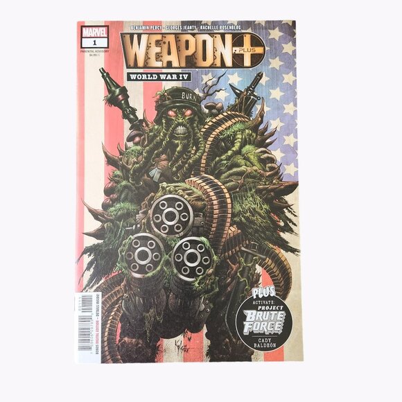 Marvel | Other | Marvel Weapon Plus World War Iv Comic Book Collector ...